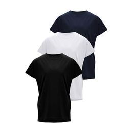 Mela T-Shirt MADHU Bundle in schwarz / wei&szlig; / navy | Gr.: M