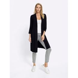 Heine Shirtjacke in schwarz | Gr.: 46