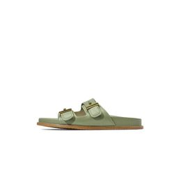 Cole Haan Sandalen MARISOL FOOTBED SANDALS in OIL GREEN LTR | Gr.: 39