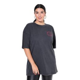 Studio Untold Shirt in anthrazit melange | Gr.: 58-60