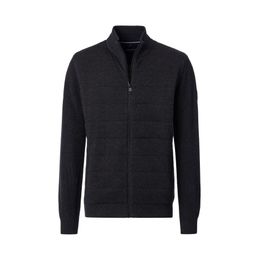 Casamoda Strickjacke in Grauschwarz | Gr.: XL