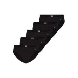 Schiesser Rio Slip / Unterhose Long Life Cotton in Schwarz | Gr.: M