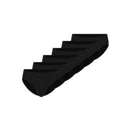 Schiesser Rio Slip / Unterhose Cotton Essentials Authentic in Schwarz | Gr.: L