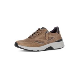 rollingsoft Sportliche Schn&uuml;rschuhe in Braun | Gr.: 41