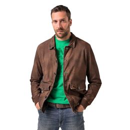 JP1880 Lederjacke in tabakbraun | Gr.: 6XL