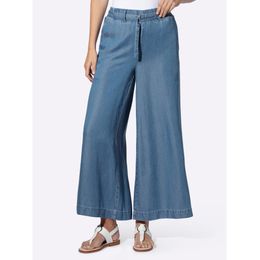 Heine Culotte in blue-stone-washed | Gr.: 40