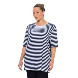Ulla Popken Shirt in marine | Gr.: 50-52