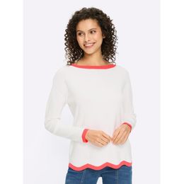 Heine Pullover in ecru | Gr.: 42