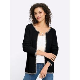 Heine Cardigan in schwarz-wei&szlig; | Gr.: 36