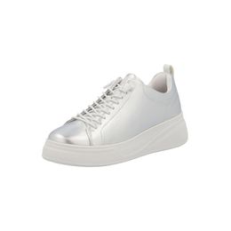 Rieker Sportliche Schn&uuml;rschuhe in Silber | Gr.: 36