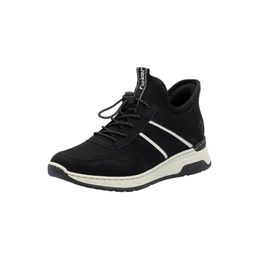 Rieker Sportliche Schn&uuml;rschuhe in Schwarz | Gr.: 38