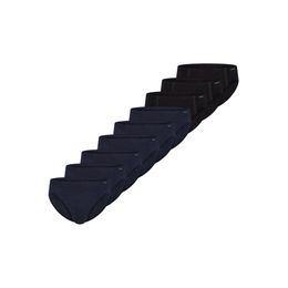 Schiesser Slip / Unterhose Cotton Essential in Blau / schwarz | Gr.: XXL