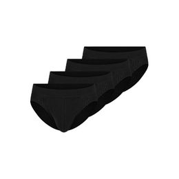Schiesser Rio Slip / Unterhose Cotton Essentials Authentic in Schwarz | Gr.: XL