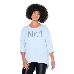Angel of Style Longshirt in zartes hellblau | Gr.: 46-48