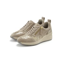 Lascana Sneaker in beige | Gr.: 41