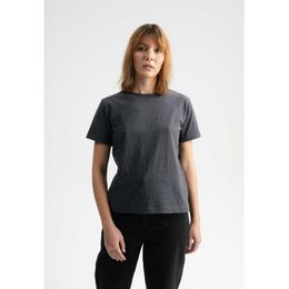 T-Shirt Style KHIRA in anthrazit Melange | Gr.: L