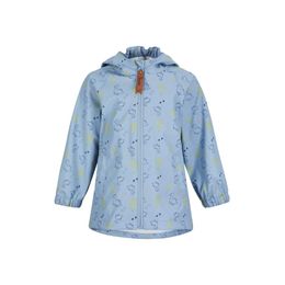 Sterntaler Regenjacke ungef&uuml;ttert Dino in helles blau | Gr.: 116