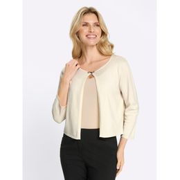 Sieh an! Strickjacke in champagner | Gr.: 52