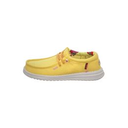Fusion Sportliche Slipper in Gelb | Gr.: 40