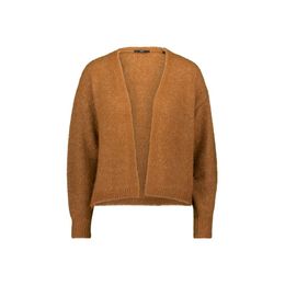 Zero Cardigan offener Style in Camel Mouline | Gr.: S