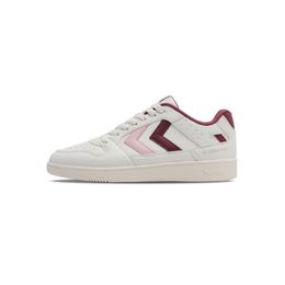 Hummel Schn&uuml;rsenkel Sneaker St. Power Lebensstil Damen in WHITE/PINK | Gr.: 40