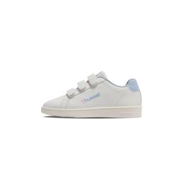 Hummel Klettverschluss Sneaker Match Point Kinder in WHITE/BLUE/PINK | Gr.: 28