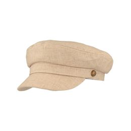 Fiebig Schirmm&uuml;tze einteilig in beige | Gr.: 60