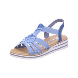 Rieker Sandale in blau | Gr.: 38