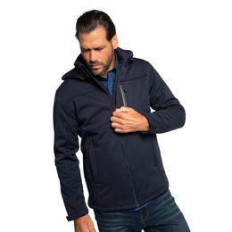 JP1880 Softshelljacke in dunkel marine | Gr.: 3XL