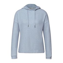 Street One Langarmshirt in frosted blue mel. | Gr.: 36