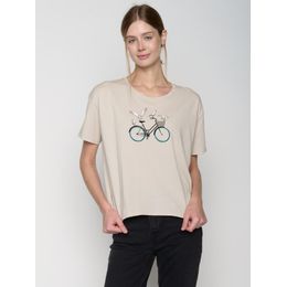 Greenbomb Feel Bike Seagulls in Off White | Gr.: XXL