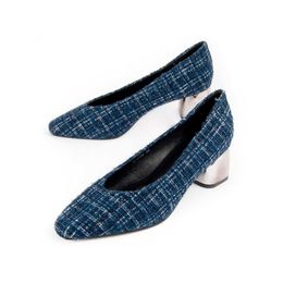Montevita Pumps Nussia2 in Blau | Gr.: 39