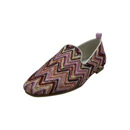 La Strada Klassische Slipper in Bunt | Gr.: 39