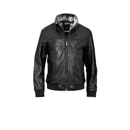 Bugatti Lederjacke BUARTURO in schwarz | Gr.: 50