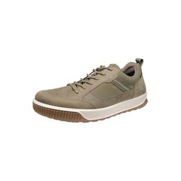 Ecco Sportliche Schn&uuml;rschuhe in Oliv | Gr.: 47