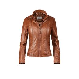 7eleven Lederjacke SEURSULA in Cognac | Gr.: 42