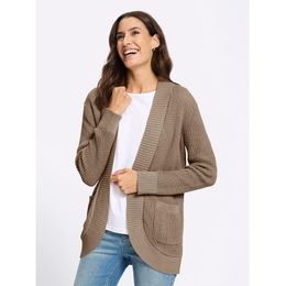 WITT WEIDEN Strickjacke in beige | Gr.: 38
