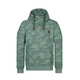 Naketano Sweat Hoody Supapimmel Pine Green Melange (Camouflage) | Gr.: XL