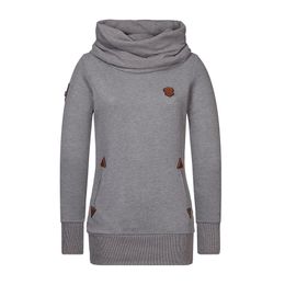 Naketano Sweat Hoody Allroundtalent (lang) Dark Grey Melange | Gr.: XS