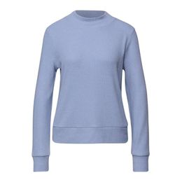 Street One Langarmshirt in frosted blue mel. | Gr.: 36