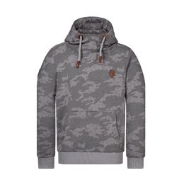 Naketano Sweat Hoody Supapimmel Dark Grey Melange (Camouflage) | Gr.: XL