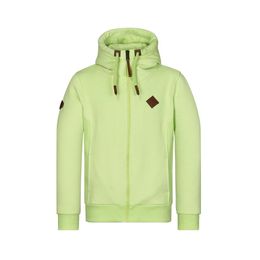 Naketano Sweat Kapuzenjacke Birol 20 Matcha Green Melange | Gr.: S