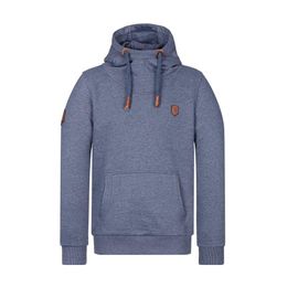 Naketano Sweat Hoody Pimp Indigo Blue Melange | Gr.: M