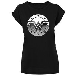F4NT4STIC T-Shirt DC Comics Wonder Woman Spot Logo in schwarz | Gr.: S