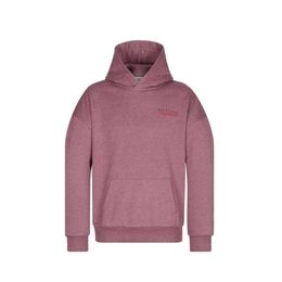 Naketano Oversize-Sweat Hoody Big Theo 20 Bordeaux Melange | Gr.: XXXL