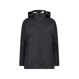 Campagnolo Jacken / Anoraks LONG JACKET ZIP HOOD DETACHAB in Anthrazit0530 | Gr.: 40