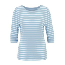Joy Sportswear T-Shirt CARINA in bleu stripes | Gr.: 36