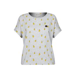 Naketano T-Shirt Schnella Baustella Allover Citrons/Grey | Gr.: XS