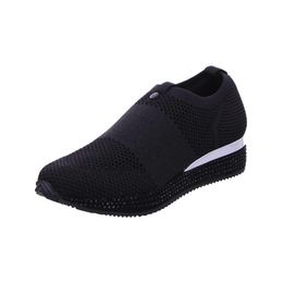 La Strada Slipper in black/silver knitted | Gr.: 41