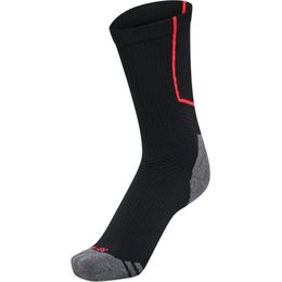 Hummel Sportsocken "Pro Training Socks Low" in Schwarz | Gr.: 31-34